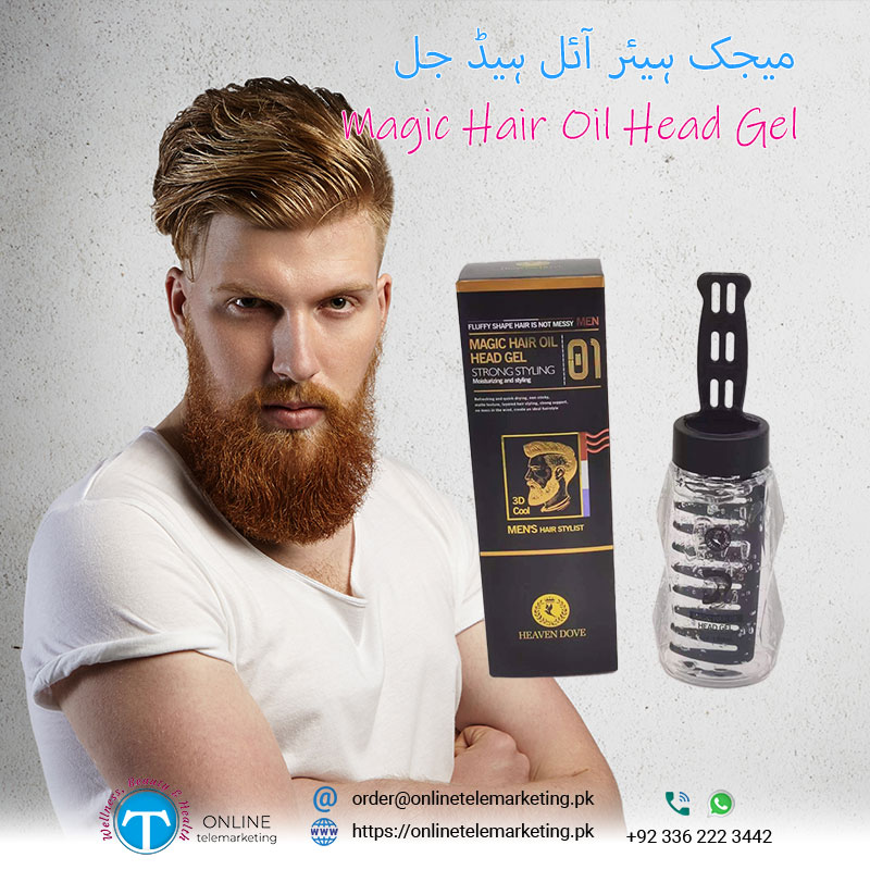 Magic Hair Oil Head Gel - Online Telemarketing Store