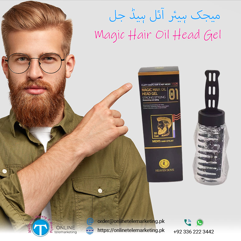 Magic Hair Oil Head Gel - Online Telemarketing Store